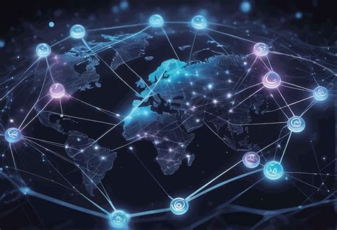 Premium Vector Global Connection And Internet Network Concept Global Innovative