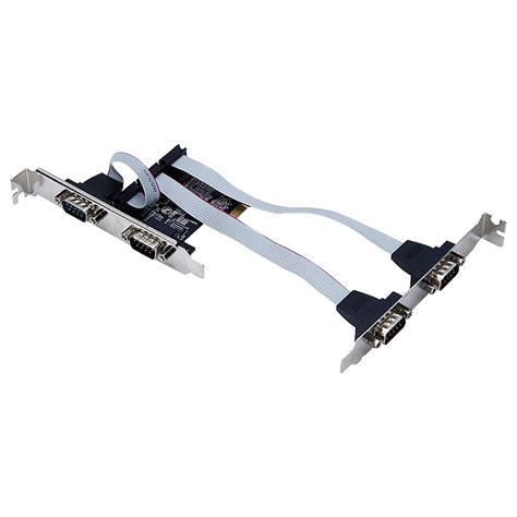 Asix Ax99100 Controller 4 Port Pcie Rs232 Serial Card