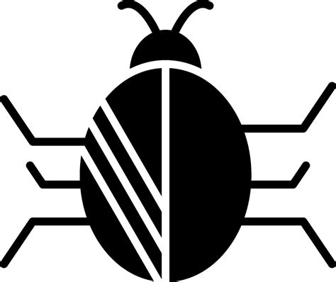 Bug Glyph Icon 43298457 Vector Art At Vecteezy Bug Glyph Icon 43298457 Vector Art At Vecteezy