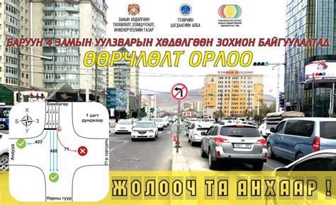 Танилц Зүүн эргэх боломжгүй гурван уулзвар