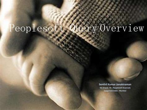 Peoplesoft Query Overview Ppsx Databases Computer Software And