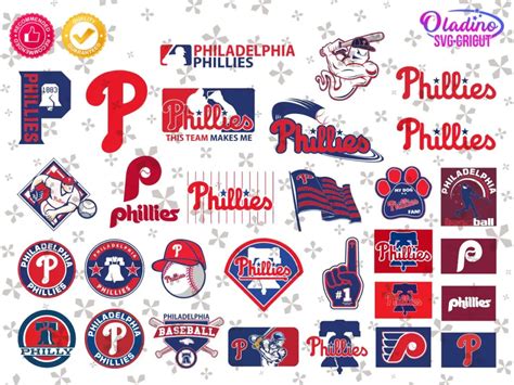 Philadelphia Phillies Logo Svg Mlb Baseball Vector Philadelphia