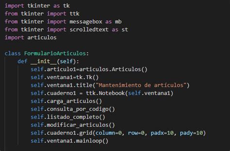 CRUD MySQL en Python con interfaz gráfica Ligth Knight