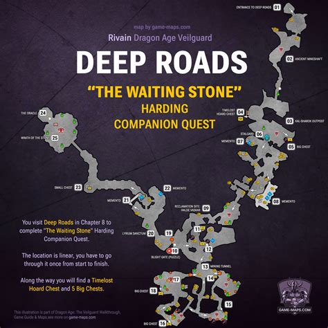 Deep Roads Map The Waiting Stone Dragon Age The Veilguard Maps
