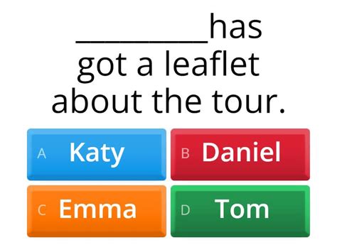 Reading Comprehension Quiz