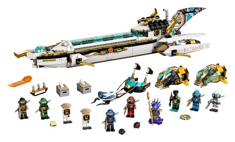 Buy Lego Ninjago Hydro Bounty Building Kit Submarine Toy Featuring Ninjago Kai And Lloyd
