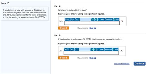 Solved A Single Loop Of Wire With An Area Of 00660m2 Is In