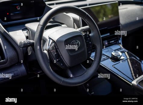 Berlin June 18 2022 Interior Of The Battery Electric Compact