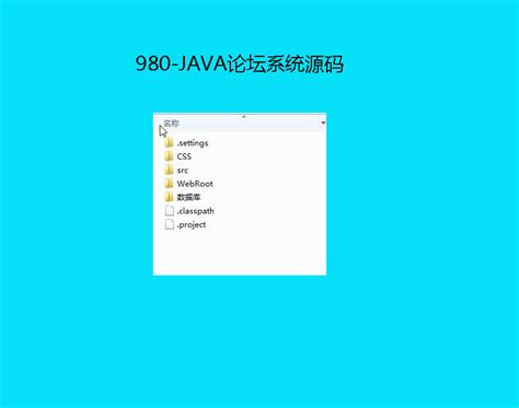 980 Java论坛系统源码sqlserver数据库 源码海洋网
