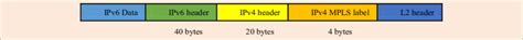 IPv Packet With To Tunnel Encapsulation PE This Allows The Use Of Download Scientific