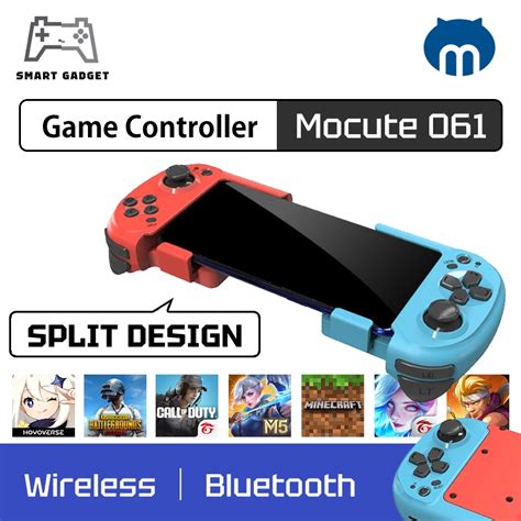 Mocute 061 Gamepad Wireless Bluetooth Left Right Split Game Controller ...