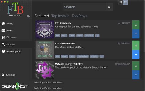 Cant Download Modpacks · Issue 71 · Ftbteam Ftb App · Github