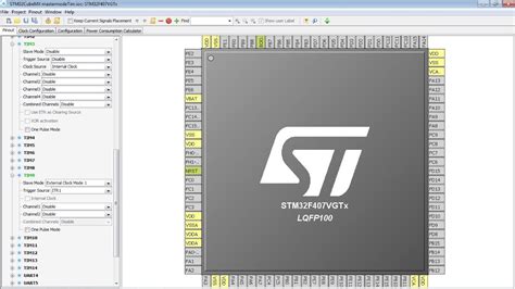 Stm32cube Keil Uvision5 Tim Master And Slave Mode Stm32f407vg Youtube