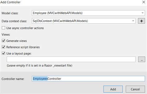 Consume Web Api In Aspnet Mvc With Crud Actions