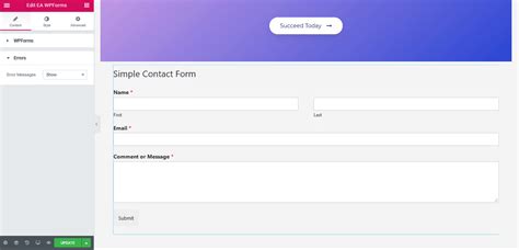 EA WPForms Essential Addons For Elementor