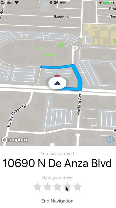 User Puck Is Jumpy On End Of Route Screen Issue 975 Mapbox Mapbox