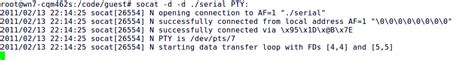 socat virtual serial port indialasopa