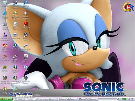 Rouge Desktop For Sonictopfan By Mephiles12 On Deviantart