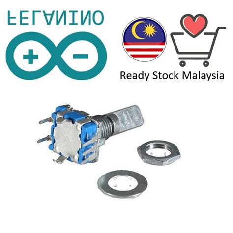 Rotary Encoder With Push Switch EC11 20MM Shopee Malaysia