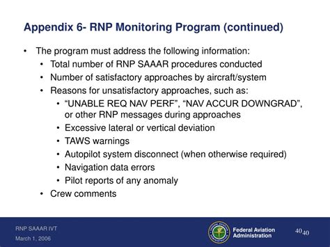 Ppt Required Navigation Performance Special Aircraft And Aircrew Authorization Required Rnp