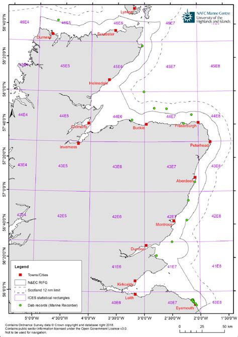 Dab Records Sourced From The Marine Recorder Database Download Scientific Diagram