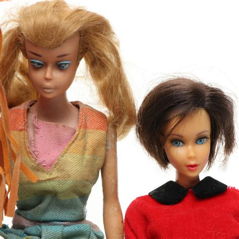 Barbie Yellow Vw Bug And Beach Car With Mod Barbie And More Dolls Ebth