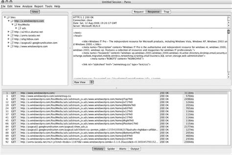 Paros Proxy On Offsec Tools