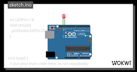 Blinking Wokwi Esp32 Stm32 Arduino Simulator
