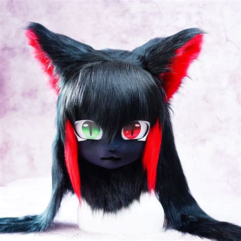 Chinese Fursuit Mask Etsyde