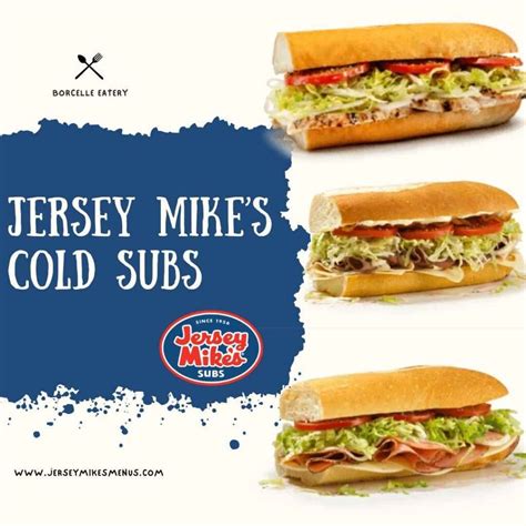Jersey Mikes Hot Subs Menu With Prices