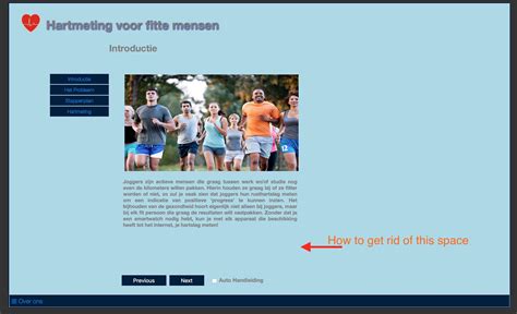Html How To Get Rid Of Space Between Buttons And Content Paragraph