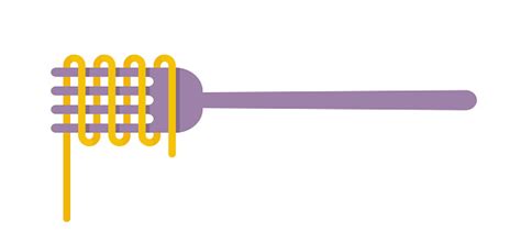 파스타 국수 포크 벡터 아이콘 그림 그래픽 스파게티 마카로니 플랫 만화 레스토랑 메뉴 요소 디자인 현대 편집 클립 아트 그릇에