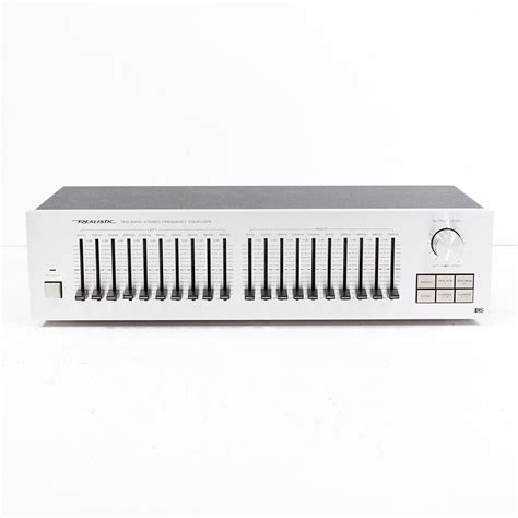 Realistic 31 2005 10 Band Stereo Frequency Equalizer 1984