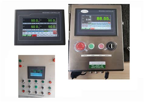 4 Scales Bagging Controller Packing Weighng Instrument With Ethernet And Usb Port Attached