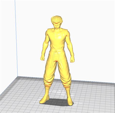 Stl File Yusuke Urameshi 3d Model 🎲・3d Printer Design To Download・cults