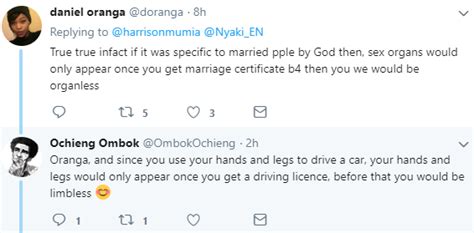 Argument About Who Created Sex And What Its Purpose Escalates On Twitter