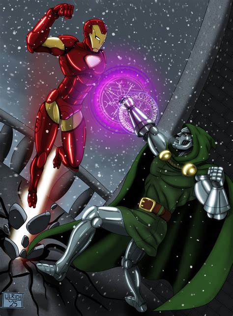 Iron Man Vs Doctor Doom By Batcanuck929 On Deviantart