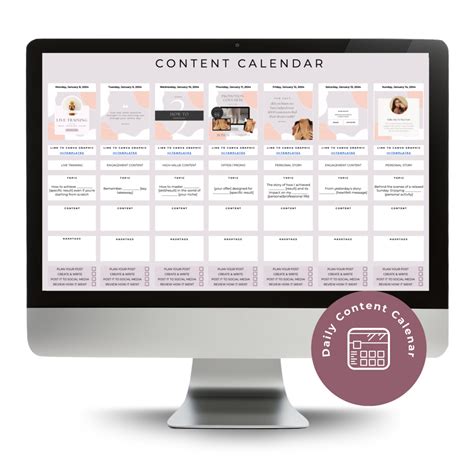 Monthly Content Planer Julia Schuerer