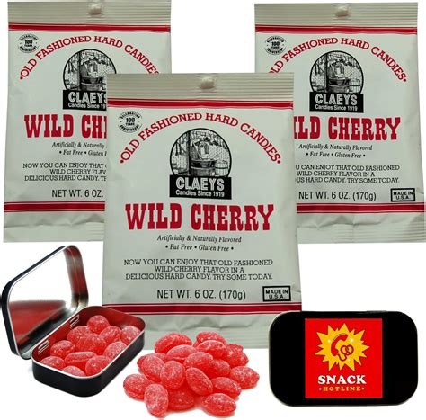 Claeys Wild Cherry Flavored Old Fashioned Hard Candy 2