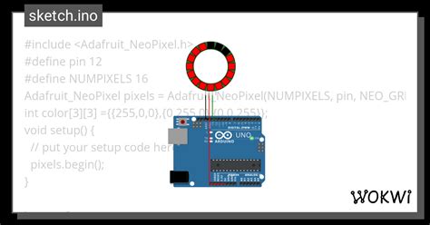 Ws2812ring Wokwi Esp32 Stm32 Arduino Simulator
