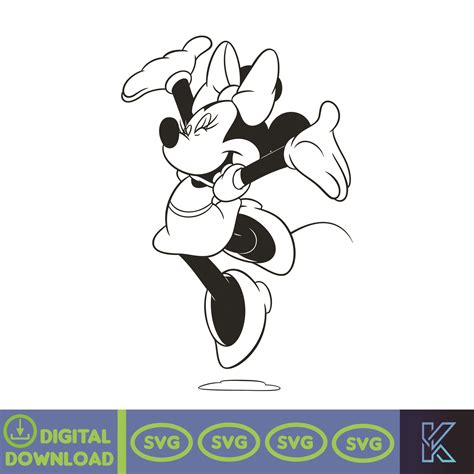 Minnie Mouse Svg Minnie Mouse Birthday Princess Svg Micke Inspire