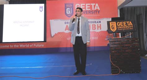 geeta university on linkedin guians geetauniversity orientation