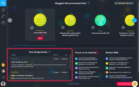 Where To Find My Homework Assignments On Century