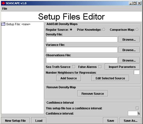 Figure A 1 Setup File Editor Screen Download Scientific Diagram