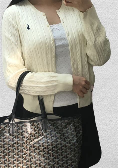 폴로 걸즈 가디건 후기 및 L Xl 사이즈 비교 헌터네이비 핑크 크림 네이버 블로그