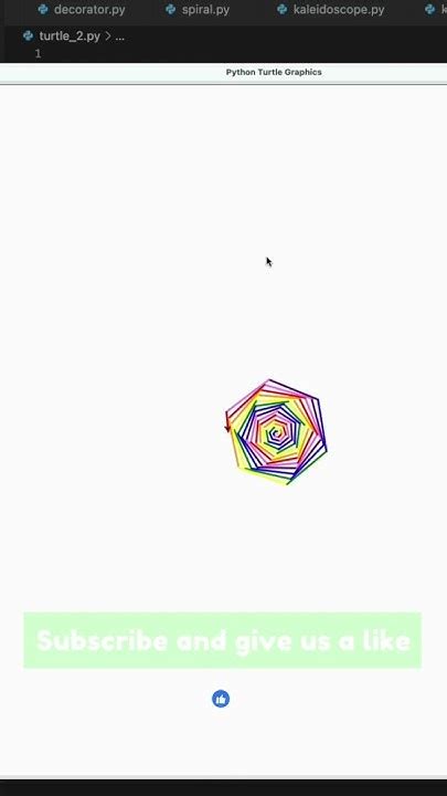 Python Tutorial Create A Stunning Rainbow Spiral With Turtle Graphics