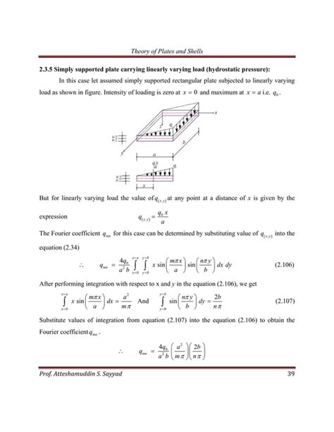 Theory Of Plates And Shells Pdf