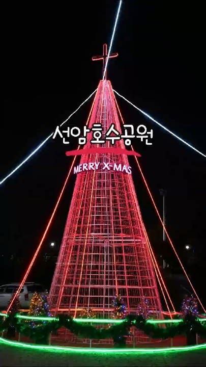 ⭕ 선암호수공원 크리스마스트리와 테마쉼터 경관조명울산 야경명소 선암호수공원 선암호수공원트리 울산크리스마스트리 Youtube