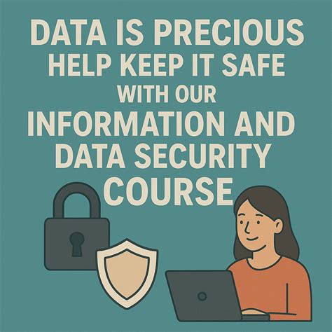 Information And Data Security Course Innpacked Licensing Specialists