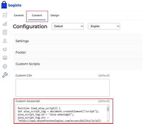 Bagisto Accessibility Menu Widget Installation All In One Accessibility